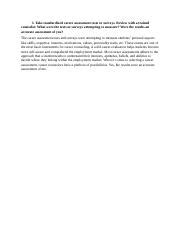 Chapter 14 Docx 3 Take Standardized Career Assessment Tests Or