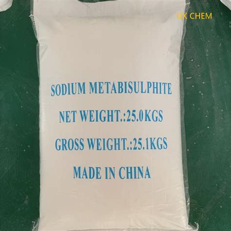 Technical Grade Sodium Metabisulfite Sodium Metabisulfite For Textile