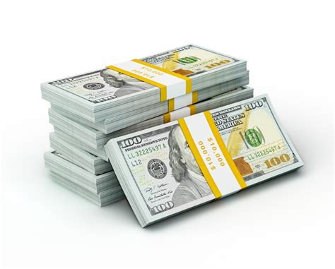 Pila de nuevos billetes de 100 dólares estadounidenses edición 2013