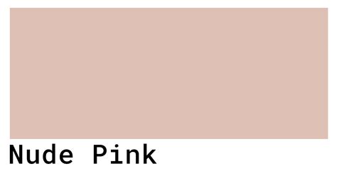Nude Pink Color Codes The Hex RGB And CMYK Values That You Need