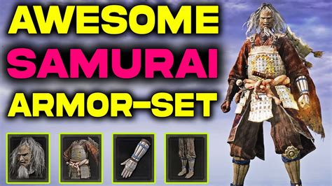 The Perfect SAMURAI Armor Set In Elden Ring How To Get White Reed