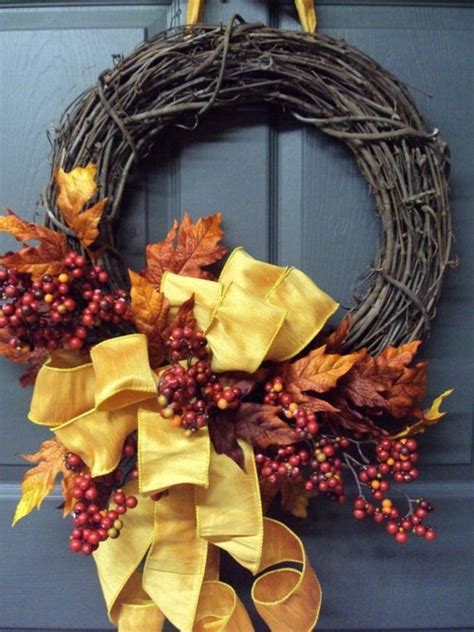 36 Outstanding Fall Wreaths You Can Make Yourself Fall Wreaths