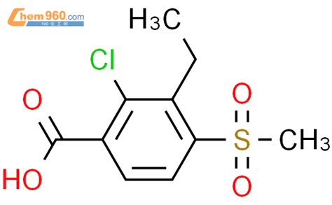 118939 15 4 Benzoic acid 2 chloro 3 ethyl 4 methylsulfonyl CAS号