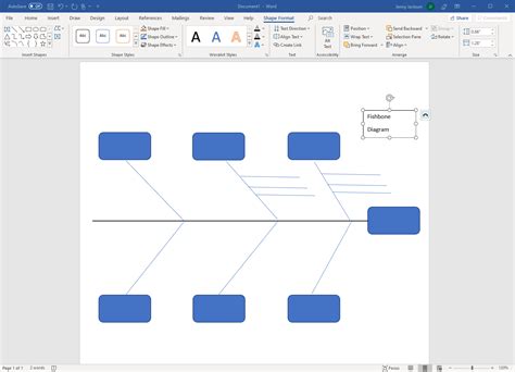 Cómo hacer un diagrama espina en Word Blog Lucidchart