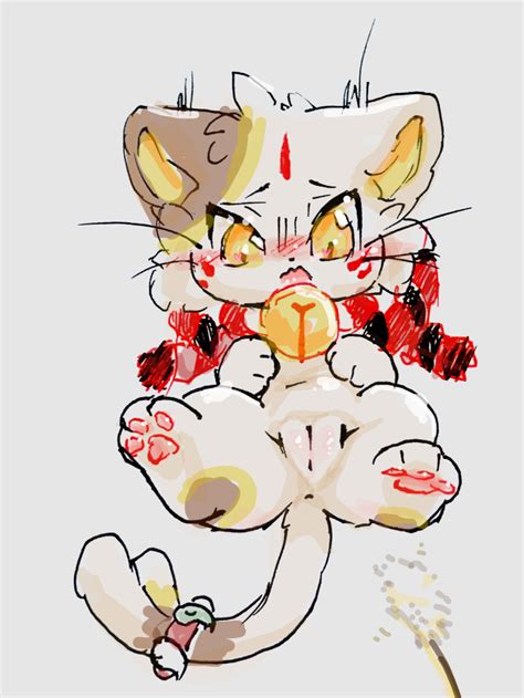 Rule 34 34 Anthro Arisel Uwu Domestic Cat Felid Feline Felis Female Hi Res Mammal Solo Yellow