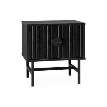 2er Set Nachttische Mit Rohrgeflecht Schwarz Bianca Maisons Du Monde