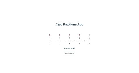 github dmitrytavern training vue task fraction calculator app for calc math fractions on vue js