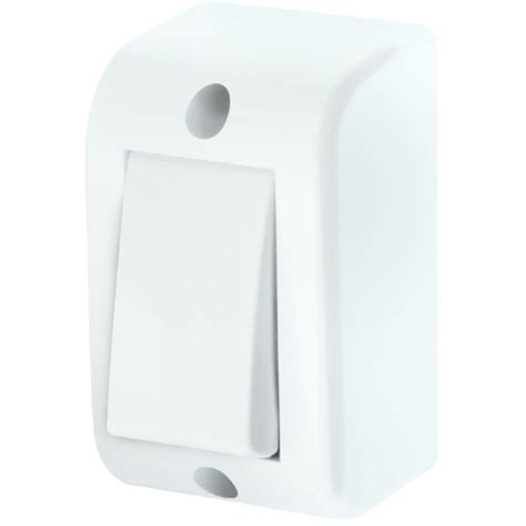 Interruptor Simples A De Sobrepor Tecla Branco Fame Shopee Brasil