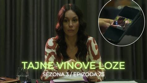 Tajne Vinove Loze Sezona Epizoda Sledi Ok Sti E Slika Vuka I