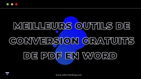 11 Meilleurs Outils De Conversion Gratuits De PDF En Word 2024