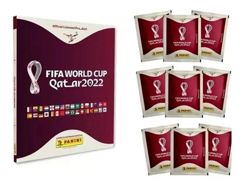 Album Capa Dura Copa Do Mundo 2022 Oficial 100 Figurinhas