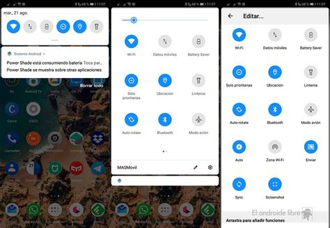 Cómo personalizar la barra de notificaciones en Android colores tamaño