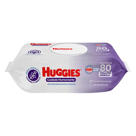 Toallitas Húmedas Huggies Cuidado Relajante 80 Piezas DelSol