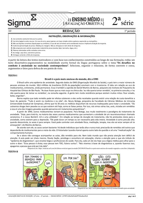 Reda O Nota Sob Medida Para O Enem