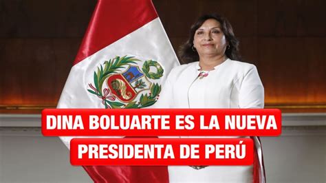 Dina Boluarte es la nueva presidenta del Perú Noticias24Siete