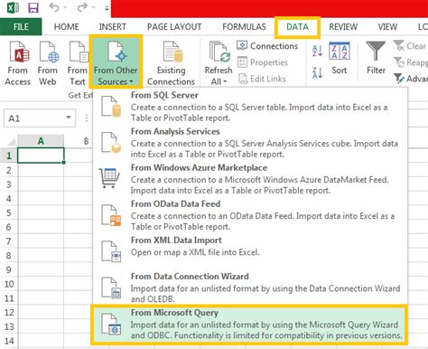 executing a stored procedure from excel sheet codeproject