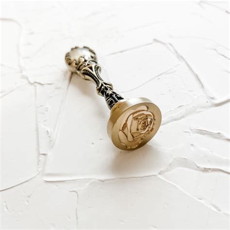 Vintage Style Bronze Wax Seal Stamp Etsy