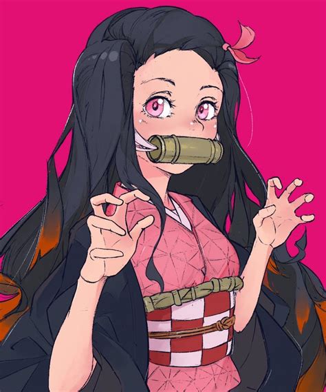 Kamado Nezuko Kimetsu No Yaiba Drawn By Elliemaplefox Danbooru