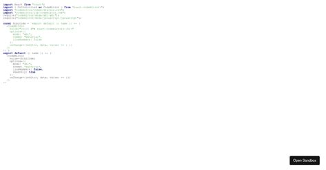 React Codemirror Play Forked Codesandbox