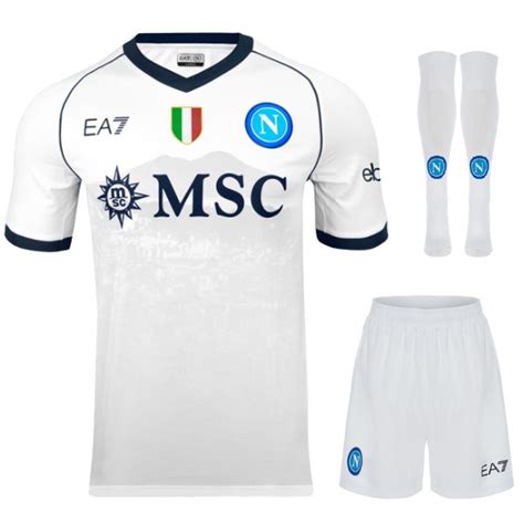 Maillot Match Naples Extérieur 2023 2024 Foot Dealer Maillots Naples