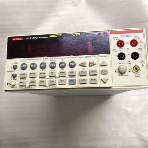 Yahoo オークション KEITHLEY 2100 61 2 Digit Multimeter