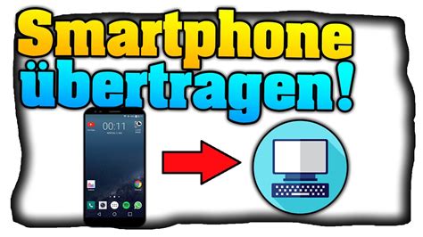 Handy Bildschirm auf den PC übertragen Fernsteuern Ohne Root