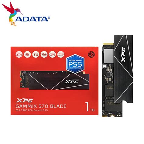 Adata Xpg Gammix S Blade Pcie Gen X M Internal Solid State