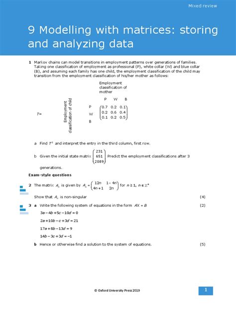bks maihl 09uu mx00 xxaann pdf matrix mathematics matrix theory