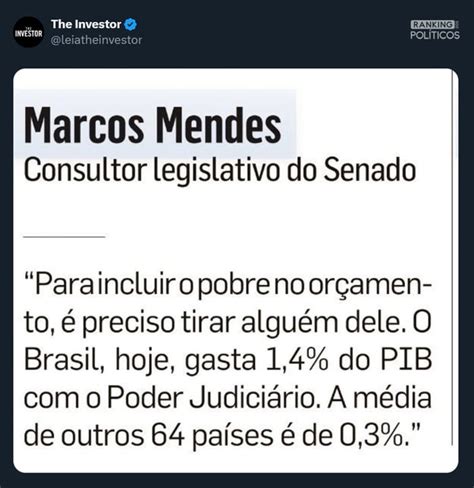 Gastamos 4x mais Justiça quando comparado à média mundial em do