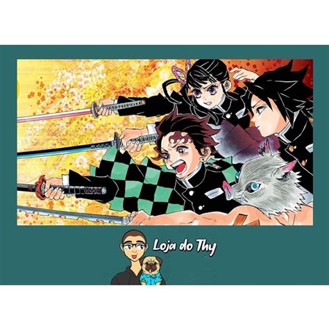 Mang Demon Slayer Kimetsu No Yaiba Volumes Diversos Shopee Brasil