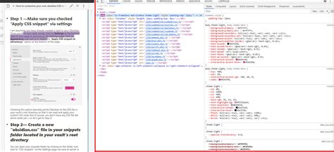 how to customise your own obsidian theme with css in 3 steps by project eme medium