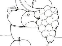 39 Ideas De Dibujo Fruteros Dibujos De Frutas Frutas Para Colorear