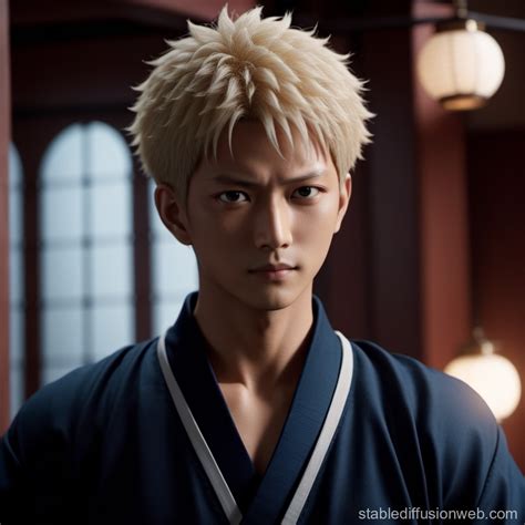 Yuji Itadori Jujutsu Kaisen Anime Character Stable Diffusion Online