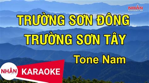 Karaoke Tr Ng S N Ng Tr Ng S N T Y Tone Nam Nh C S Ng Youtube