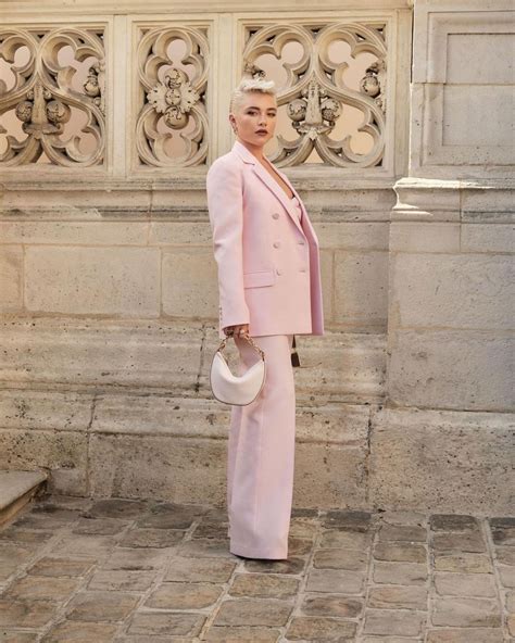 Florence Pugh Valentino Fashion Show Photo Shoot October 2023