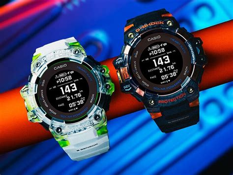 G Shock GBD H1000 1A4 GBD H1000 7A9 Sporty Skeleton
