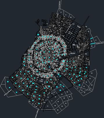 Planos De Santa Cruz De La Sierra Bolivia En Dwg Autocad Bolivia