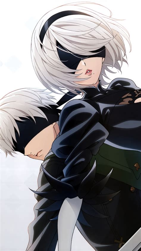 Nier Automata Anime B And S K K I Wallpaper Pc Desktop