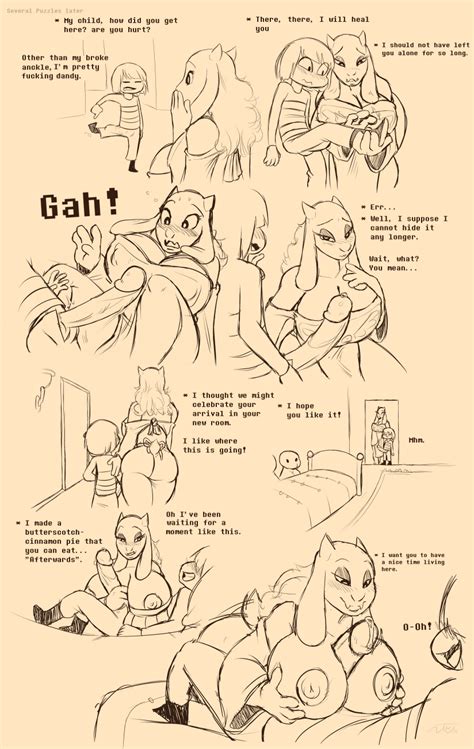 Rule 34 Ass Big Breasts Big Penis Breasts Comic English Text Erection Female Frisk Frisky