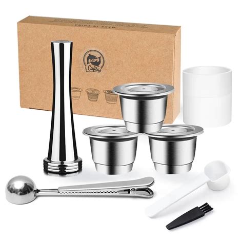 C Psula De Caf Reutiliz Vel Para M Quina Nespresso Filtro Recarreg Vel