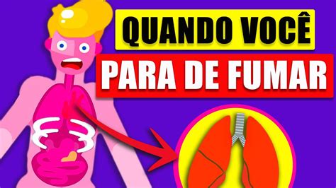 O Que Acontece Seu Corpo Quando Você Para de Fumar YouTube