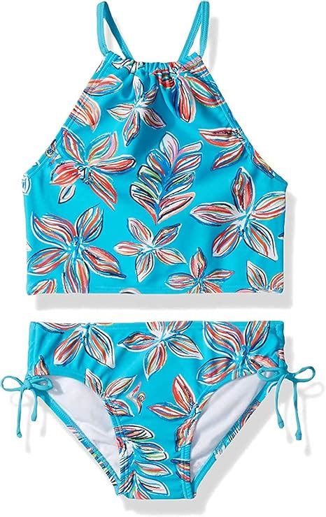 Fossean Fossean MäDchen Badeanzug 2PCS Teenager Tankini MäDchen