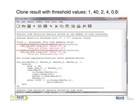 ppt scalable clone detection and elimination for erlang programs powerpoint presentation id