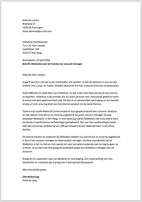 Motivatiebrief Zorg Stage 1 Hoe Zorg Jij Ervoor Dat Je Uit