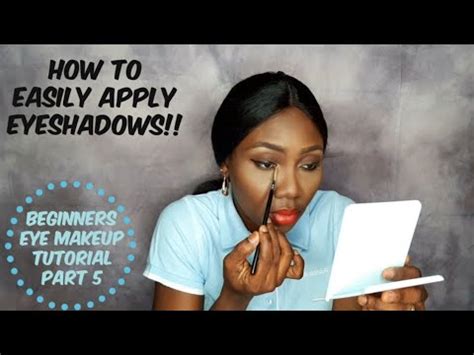 Beginners Eye Makeup Tutorial Part 5 The Easiest Simplest Eye Look