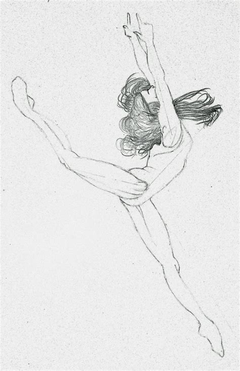 Etude Personal Drawing Painting Gesture Simple Line Corps En