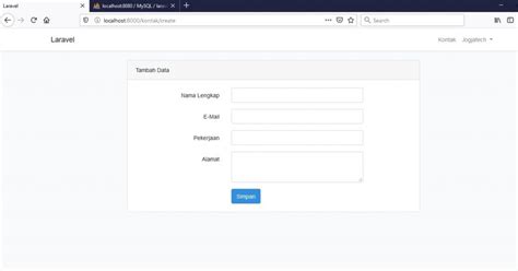 Tutorial Laravel Lengkap Membuat CRUD Di Laravel Dengan Route Resource