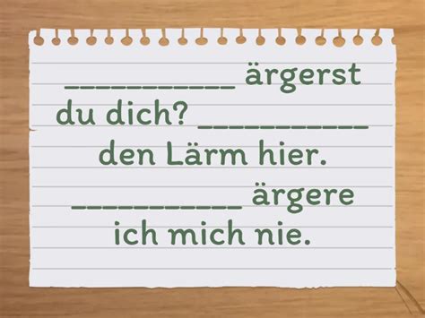 Rektion Der Verben Flash Cards