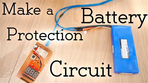 V Battery Overcharge Protection Circuit Diagram