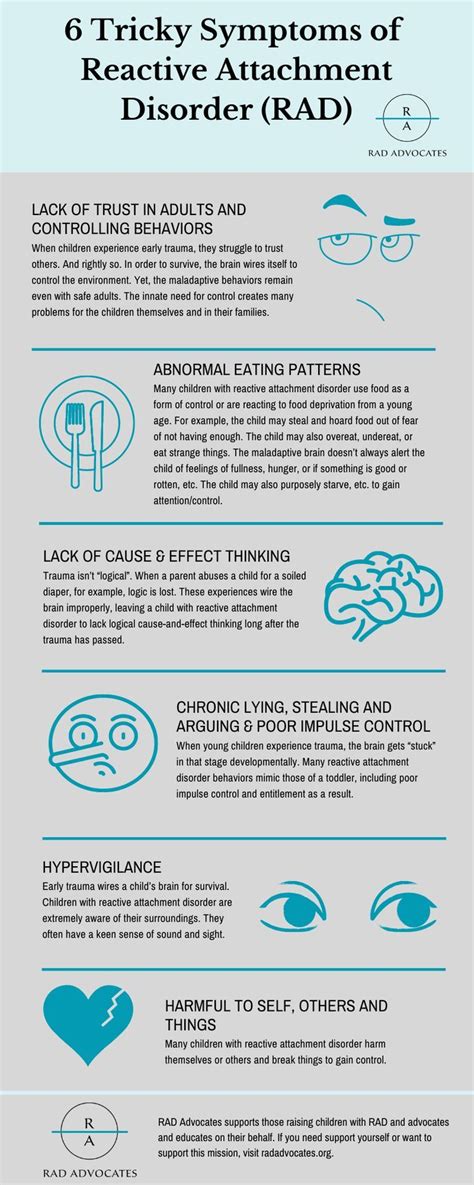 6 Tricky Symptoms Of Reactive Attachment Disorder Reactive Attachment